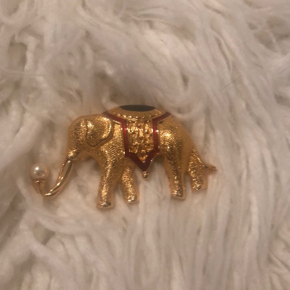 Monet | Jewelry | Monet 97 Collection Elephant Pin | Poshmark